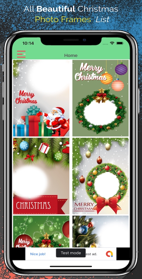 Christmas Photo Frame Ios App And Swift 5 By Appworldking Codecanyon